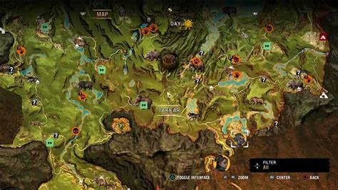 Far Cry Primal Ingredients And Skins Location Guide Where To Find All