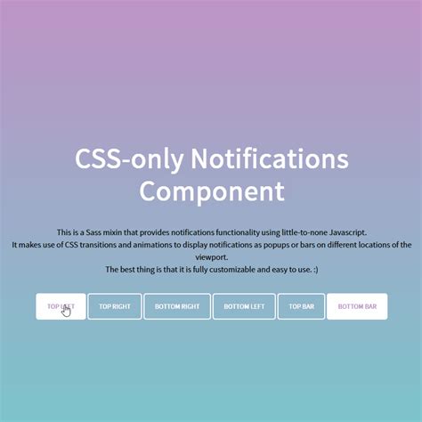 code typo css only notifications component code typo html css