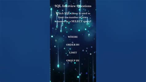 Sql Interview Questions And Answers Sqlinterviewquestions Sql Youtube