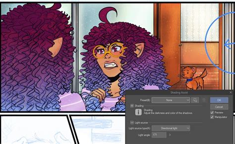 Csp Shading Asset Works On Curly Hair Ko Fi ️ Where Creators Get Support From Fans Through