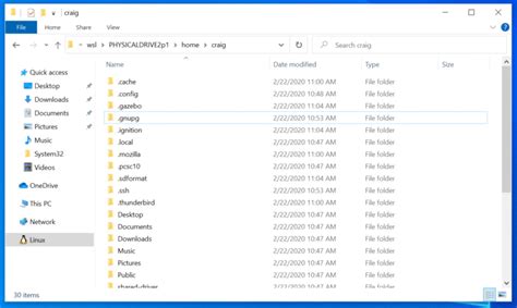 linux filesystem like ext4 now accessible in windows wsl 2