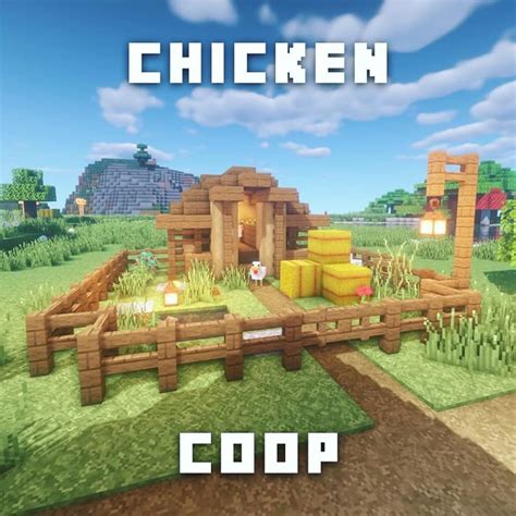 Fresh Minecraft Builds On Instagram Chicken Coop 🐔🐣 Hope You