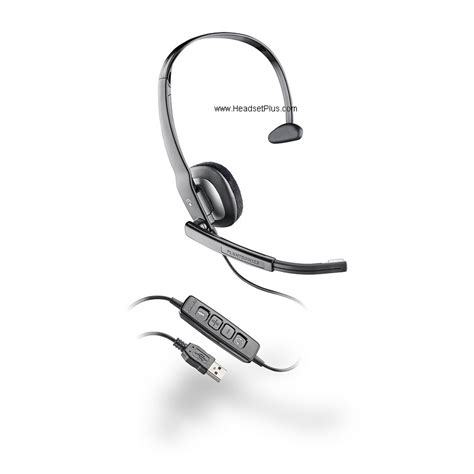 Plantronics Blackwire C210 M Usb Headset Office Communicator 80298 02