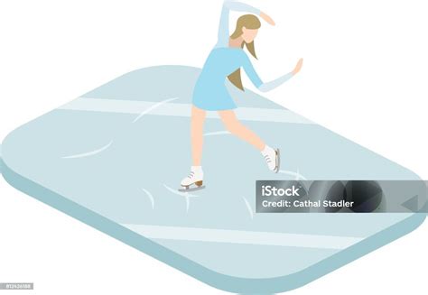 아이소메트릭 얼음 벡터 일러스트 레이 션의 피겨 스케이팅 선수 Championship에 대한 스톡 벡터 아트 및 기타 이미지 Championship 검은색 겨울
