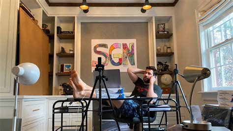 John Krasinskis Feet
