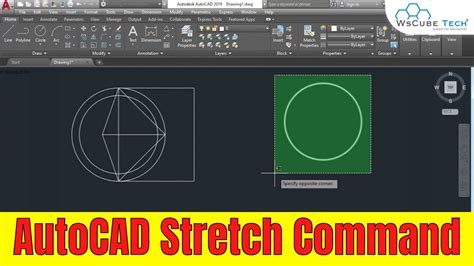 how to stretch multiple objects in autocad templates sample printables