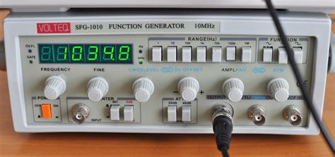 10 Mhz Function Generator Frequency Counter Sfg 1010