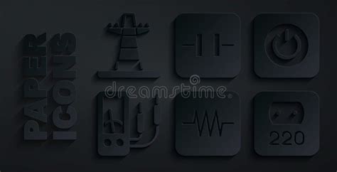 Set Resistor In Electronic Circuit Power Button Ampere Meter