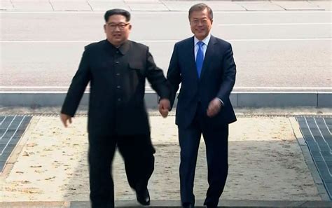 Watch The Historic Moment Kim Jong Un Walked Into South Korea