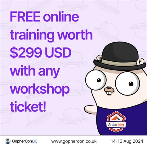 Gophercon Uk On Linkedin Gopherconuk24 Gopherconuk Golang Goprogramming Godevelopers