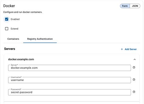 Docker Containers Enables Remote Docker Deployment Qbee Documentation
