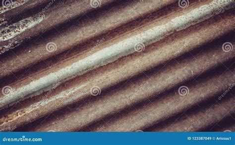 Old Rust Zinc Texture Background Stock Image Image Of Roof Panel 123387049