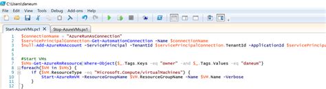 Start And Stop Azure Vms Without Access To Microsoft Azure Daniels