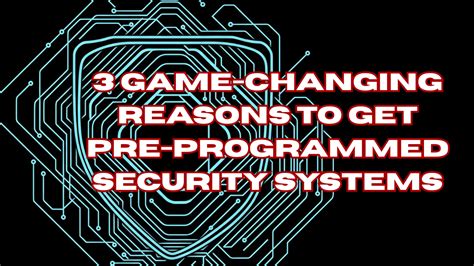 3 Pre Programmed Security Systems Pre Programmed Access Control Bellum Australia