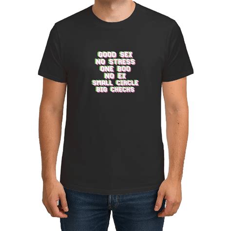 Good Sex No Stress One Boo No Ex Small Cycle Meme T Shirt Sold By