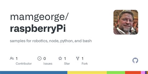 Github Mamgeorge Raspberrypi Samples For Robotics Node Python And Bash