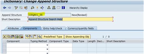 Assign Search Help To Standard Structure SAP Community