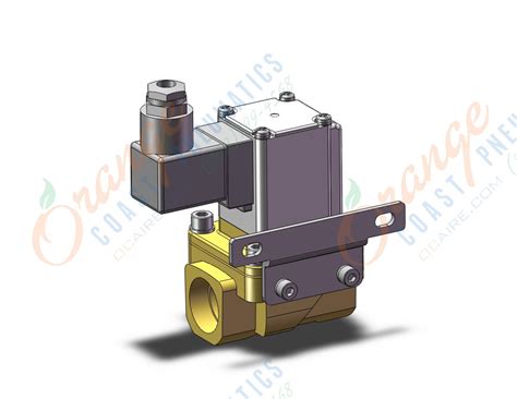Smc Vxz250hz2axb Solenoid Valve Nc Vxdvxz 2 Way Media Valve