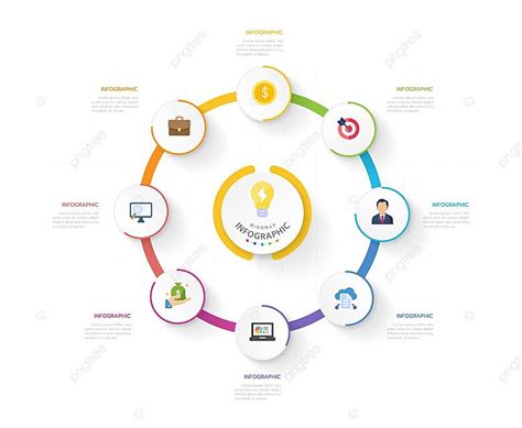 Modern Mindmap Diagram For Business Infographics Element Template