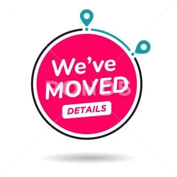 We Have Moved New Office Address Icon Location Clip Art 152245999