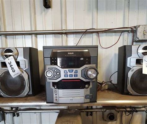 Rca Stereo System United Edge Real Estate And Auction