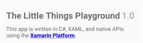 xamarin forms 3 3 0 little things huge difference xamarin blog