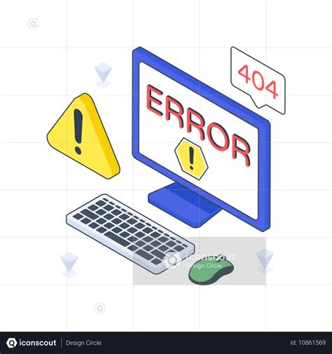 System Error Illustration Free Download Crime And Security Illustrations Iconscout