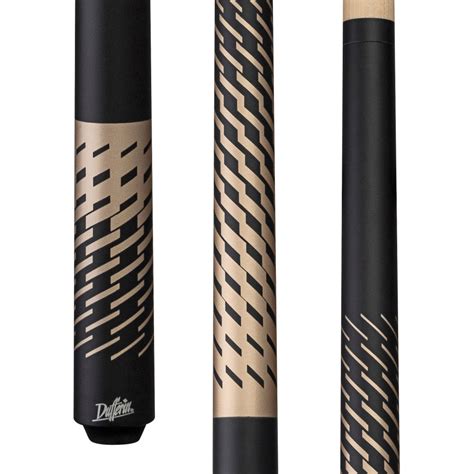 Dufferin Shadow Weave Wrapless Cue Gold Performance Pool Cue Cue