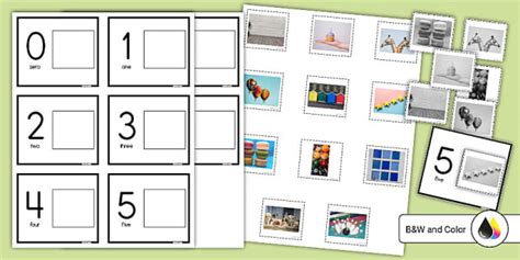 Number Matching With Photos Activity Teacher Made Twinkl