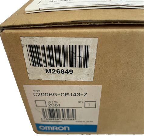 NEW OMRON C200HG CPU43 Z MODULE C200HGCPU43Z SB Industrial Supply Inc