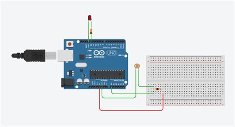 Design A Night Lamp Using A Ldr And A Led Using Arduino Uno And Find Out The Time Delays