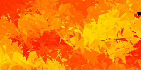 Light Orange Vector Layout With Triangle Forms 21888487 Vector Art At Vecteezy