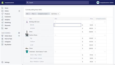 How To Use The Shopify Bulk Editor For Multiple Products Storetasker Blog