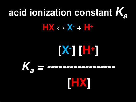 PPT Acid Ionization Constant K A PowerPoint Presentation Free Download ID 3310362