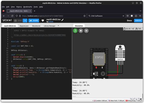 Wokwi จำลองการทำงานออนไลน์ของ Esp32 Arduino และ Raspberry Pi Pico Cnx Software