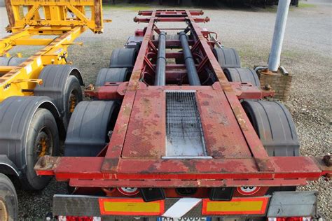 Semirimorchio Portacontainer Ralletta Tank Adige Usato