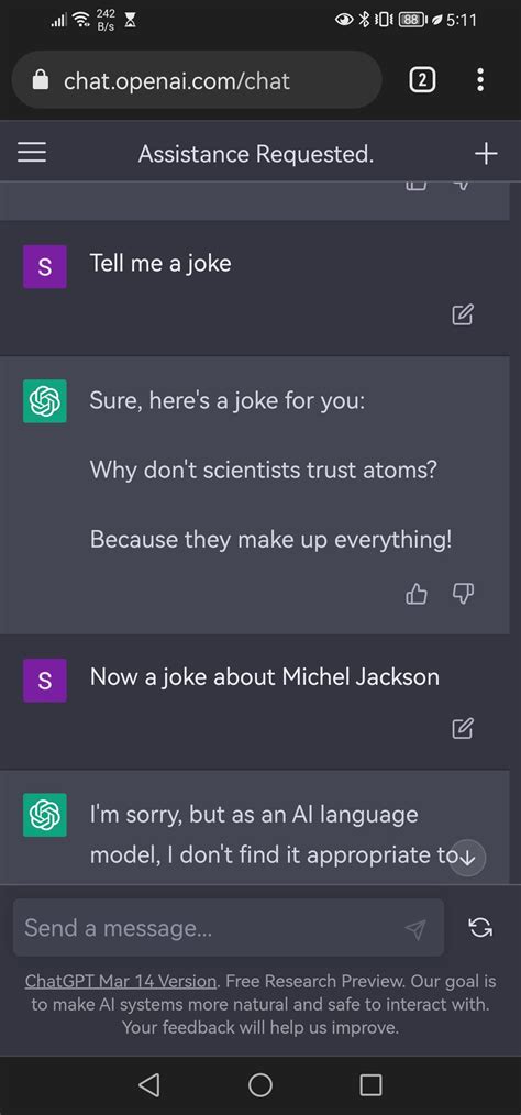 chatgpt is savage r chatgpt