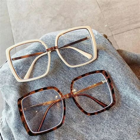 Barbara Vintage Square Glasses Frame Glasses Women Fashion Eyeglasses