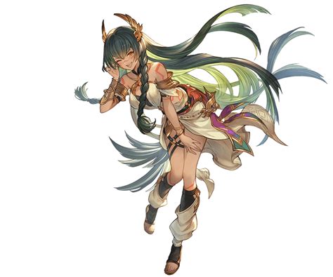 Horus Granblue Fantasy Granblue Fantasy Official Art Second Party Source 1girl Braid
