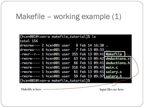 How To Use Makefile Exemple De Makefile Mjyun