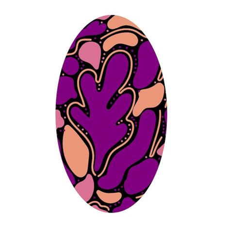 Premium Vector Abstract Ornamental Oval Shape