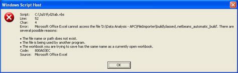 Error Vbscript Run From Java Code Stack Overflow