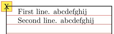 Spacing Drawing Grid Lines To Show Vertical Position Of Text TeX LaTeX Stack Exchange