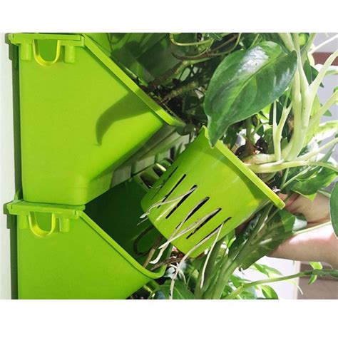 Stackable Flower Pot Wall Hanging Vertical Planter Succulent Plants