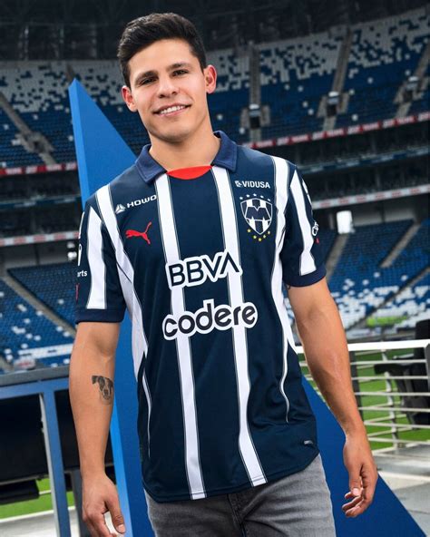 Nova Camisa Titular Do Rayados De Monterrey 2024 2025 Puma Mantos Do