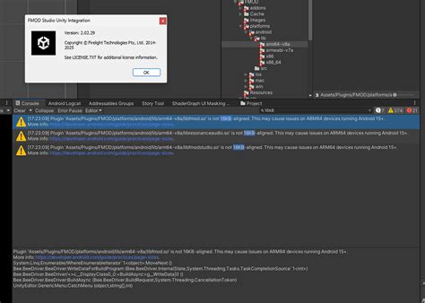 Support Android 16 Kb Page Sizes Fmod Engine Fmod Forums