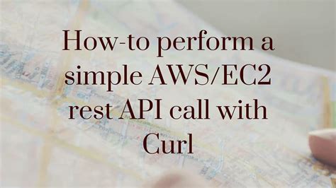 How To Perform A Simple Awsec2 Rest Api Call With Curl By Harold Finch Medium