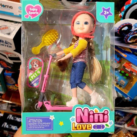 خرید و قیمت عروسک باربی اسکوتر سوار مفصلی 18 سانت با کیفیت عالی از غرفه