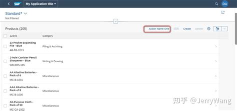 如何在 Sap Fiori Elements List Report 表格工具栏里增添新的自定义按钮 知乎