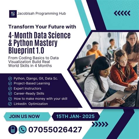 jacob isah on linkedin buy 4 month data science and python mstery